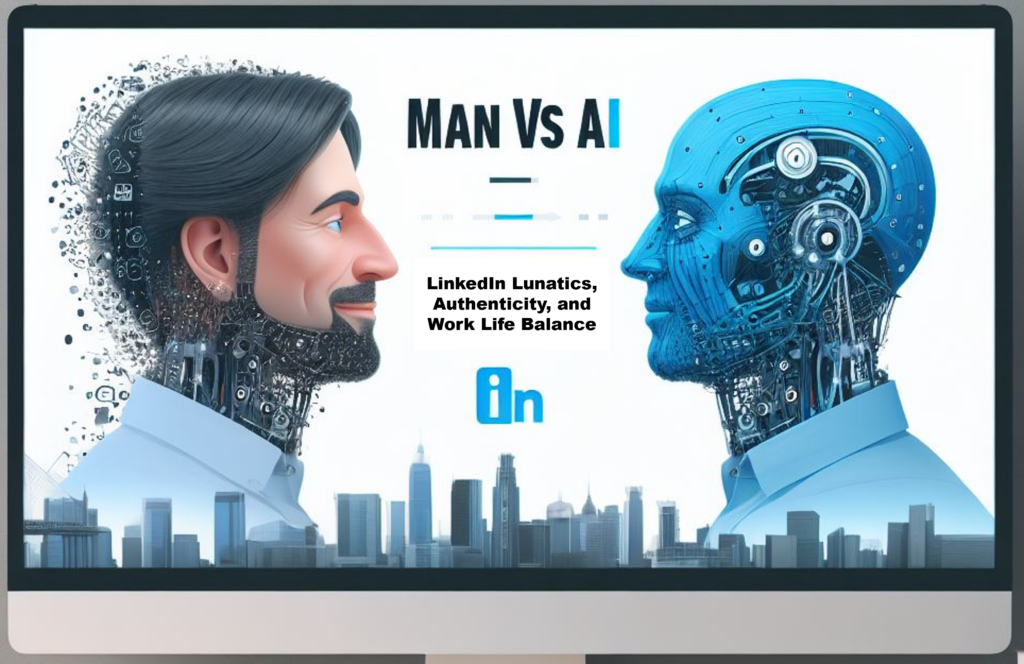 [VIDEOCAST] Man vs. AI: LinkedIn Lunatics, Authenticity, & Work-Life ...
